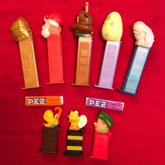PEZ | Other | Pez Candy Dispensers 8 Various Characters | Poshmark